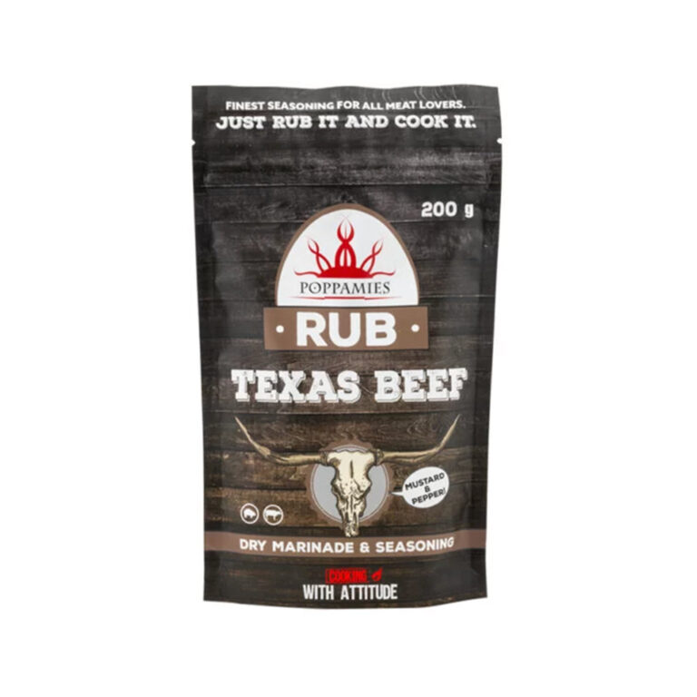 Poppamies Texas Beef Rub 200g - Tammetõru BBQ